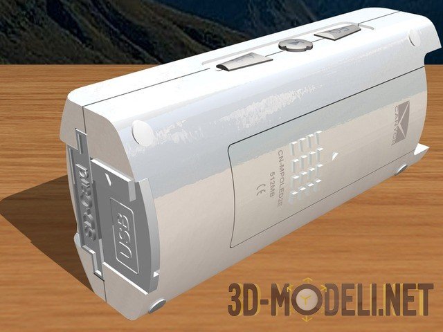 3D модель – MP3-плеер CANYON