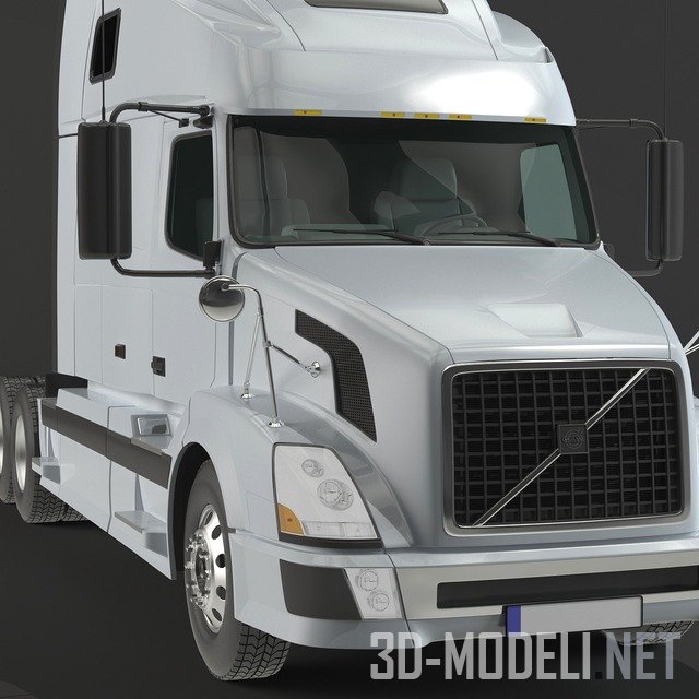3D модель – Грузовик Volvo VNL 2002