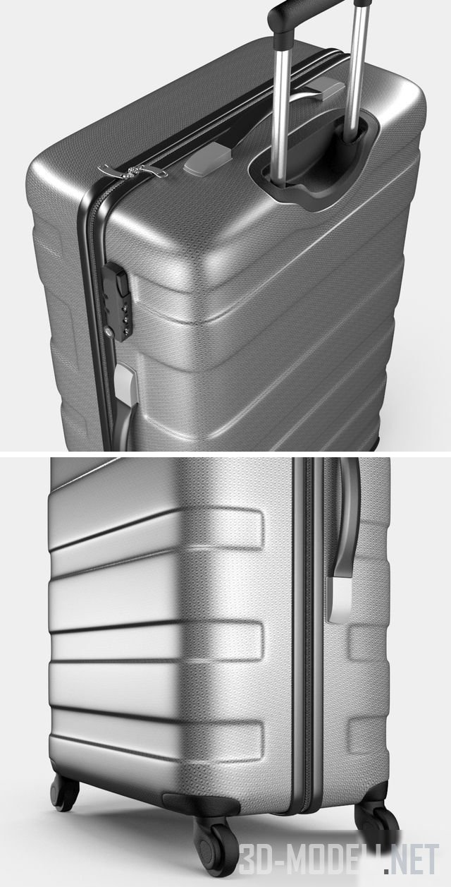 3D модель – Чемодан Pasadena American Tourister