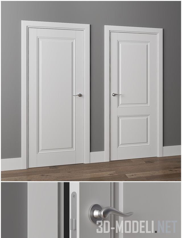 3D модель – Двери Union Riviera (101p, 103p)