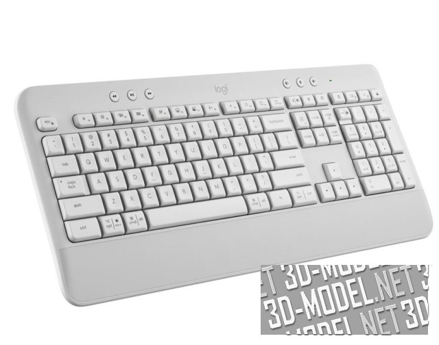 3D модель – Беспроводные клавиатуры Signature K650 от Logitech